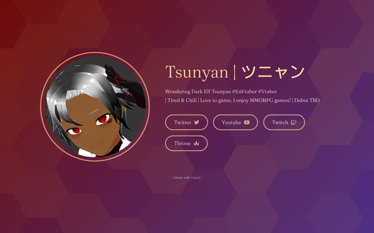 Vtuber Card